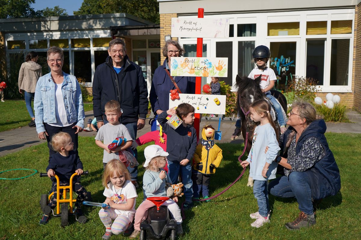 Kinder haben Vorfahrt: So war der Weltkindertag in Marl